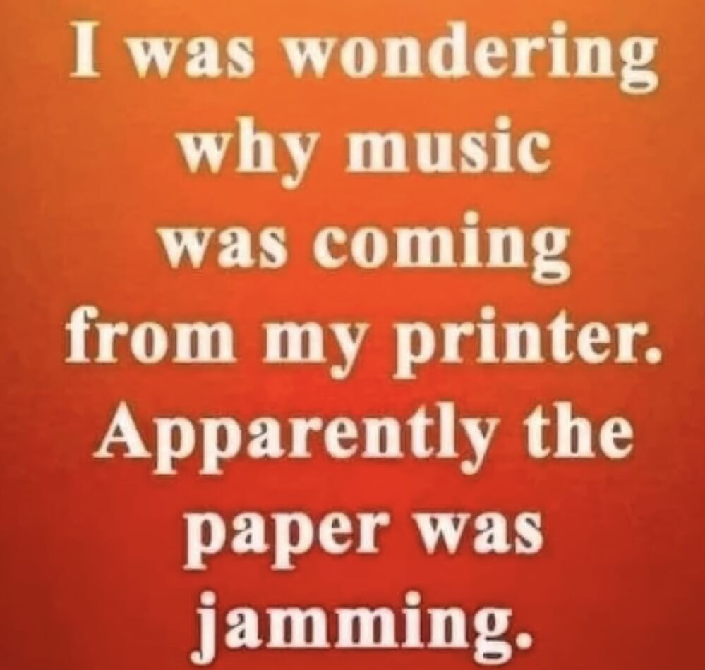 An explanation for Jerry’s printer problems: Now it all makes sense...