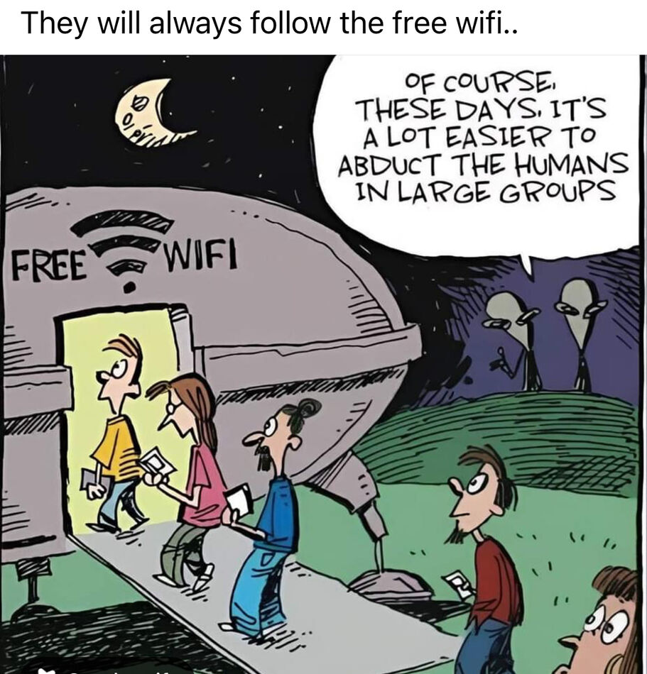 Humor- Free WIFI: LOL...