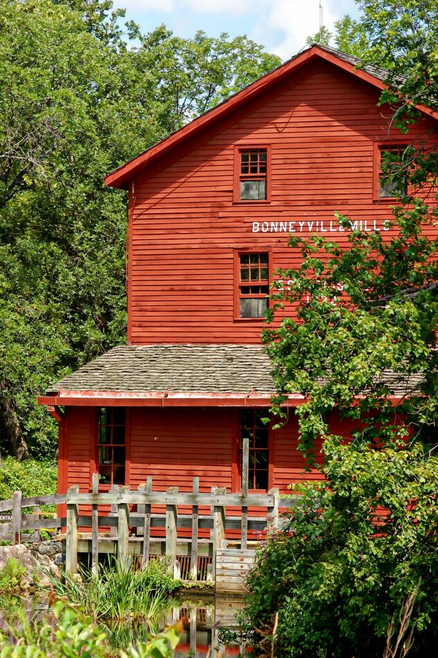 Bonneyville Mill 1: Middlebury, IN: A park run by Elkhart County. A ...