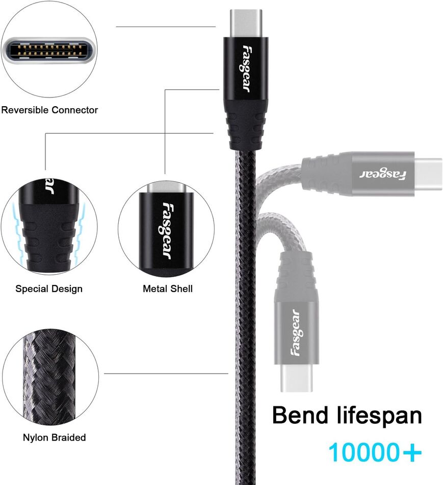 USB Cable Solution: As you probably know, a USB-C connector looks very ...