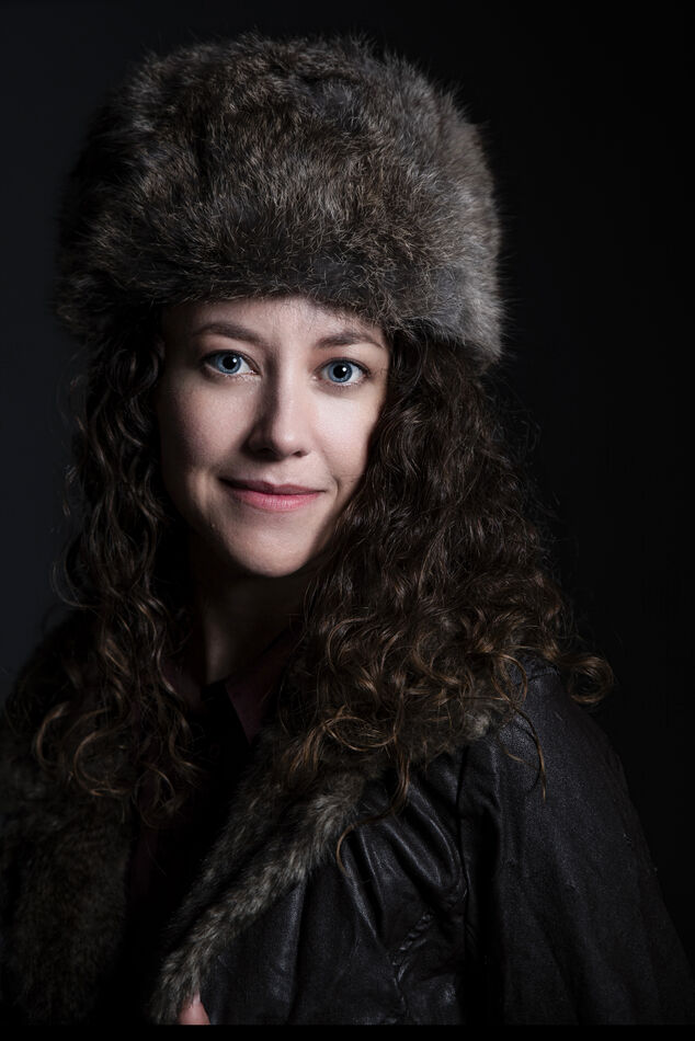 A portrait in fur: A portrait of a friend and college before she ...