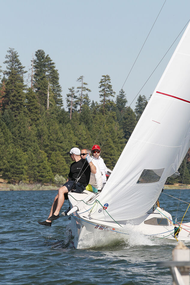 Mountian lake sailing: Some sailors like to race, while others prefer ...