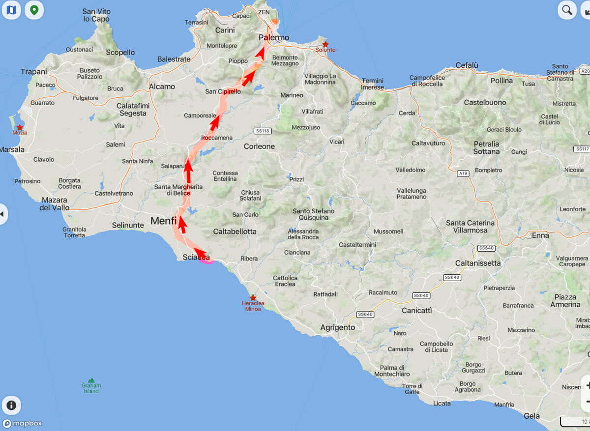 Sicily: The Drive To Palermo Part 4: The spectacular skies and ...