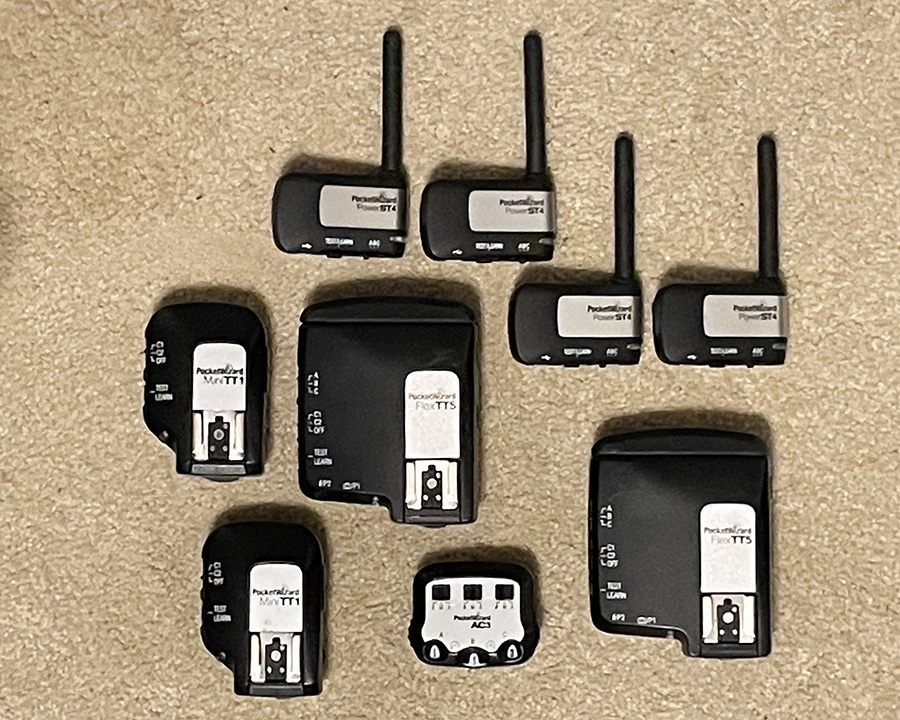 SOLD - Pocket Wizards for Nikon (Good Condition) + Elinchrom Acc ...