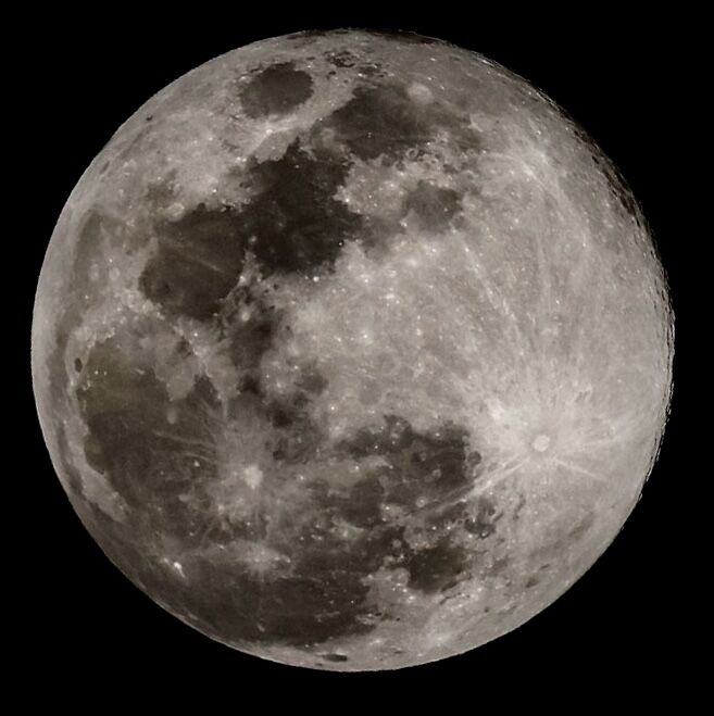 My Version of The First New Moon For 2025: Taken 01-13-2025, with a ...