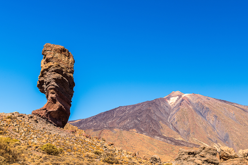 Mount Teide, Tenerife, Spain: 2 Images of Mount Teide, Tenerife, one of ...