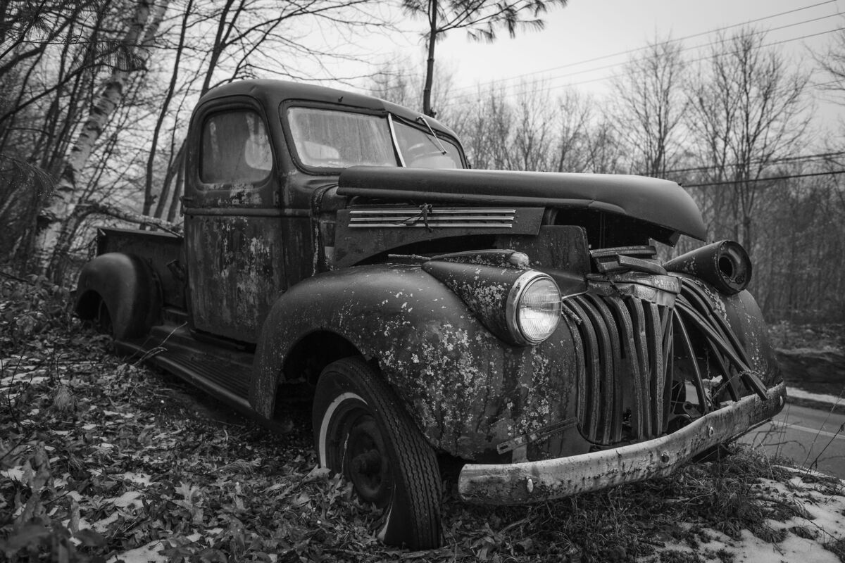 RIP: Rust in Peace. I noticed this old Chevy many years ago. I've ...