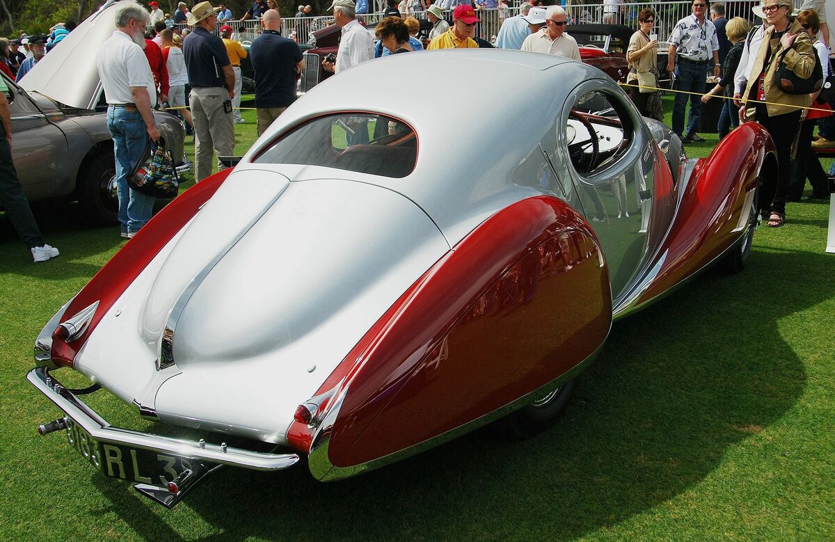 1937 Talbot Lago T-150 SS: In the decade of the 1930's, known as the Automotive French Art Deco ...