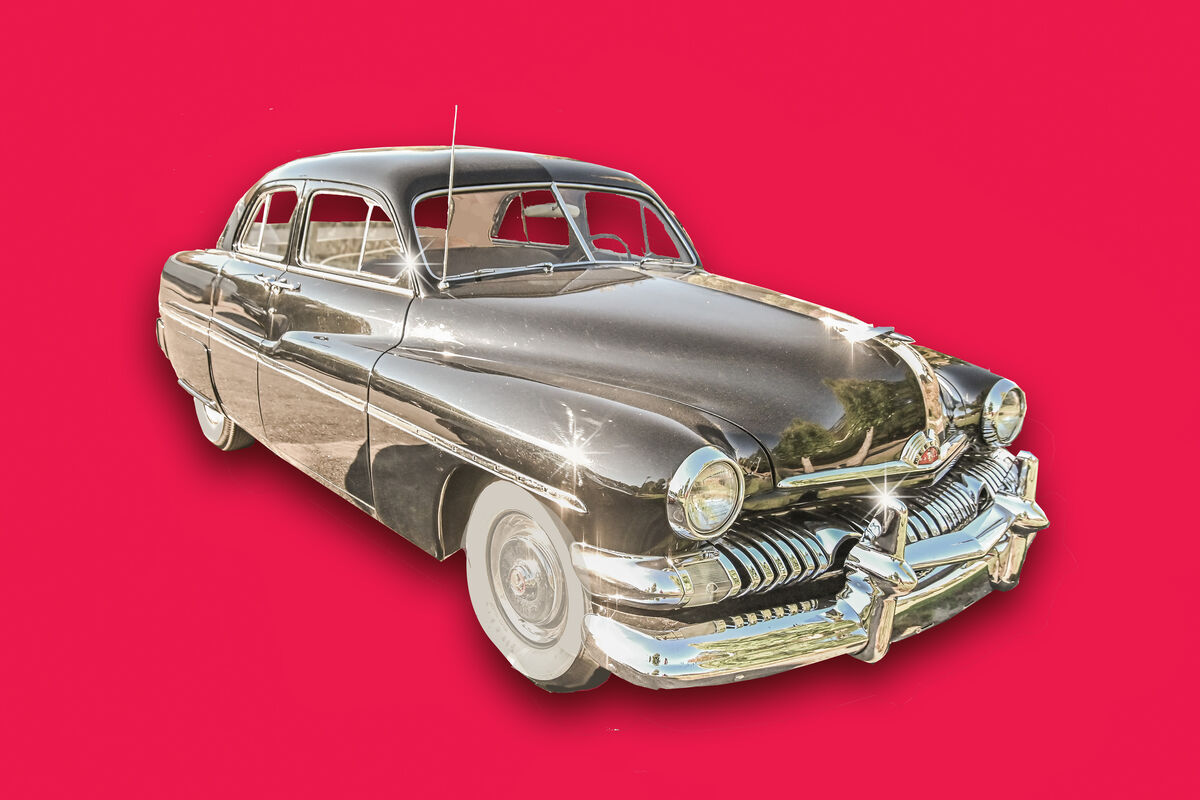 Classic Mercury: This vehicle was photographed at Motorland, Arundel, ME.