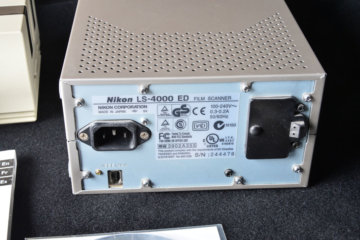Nikon LS-4000 ED Super CoolScan Slide & Film Scanner W/SCSI Card - $800 ...