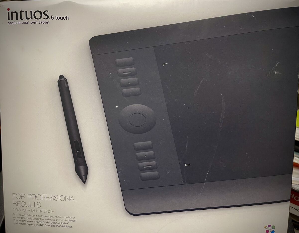 Wacom Intuos Touch 5 — $125.00: Like new. In original box. Actual ...