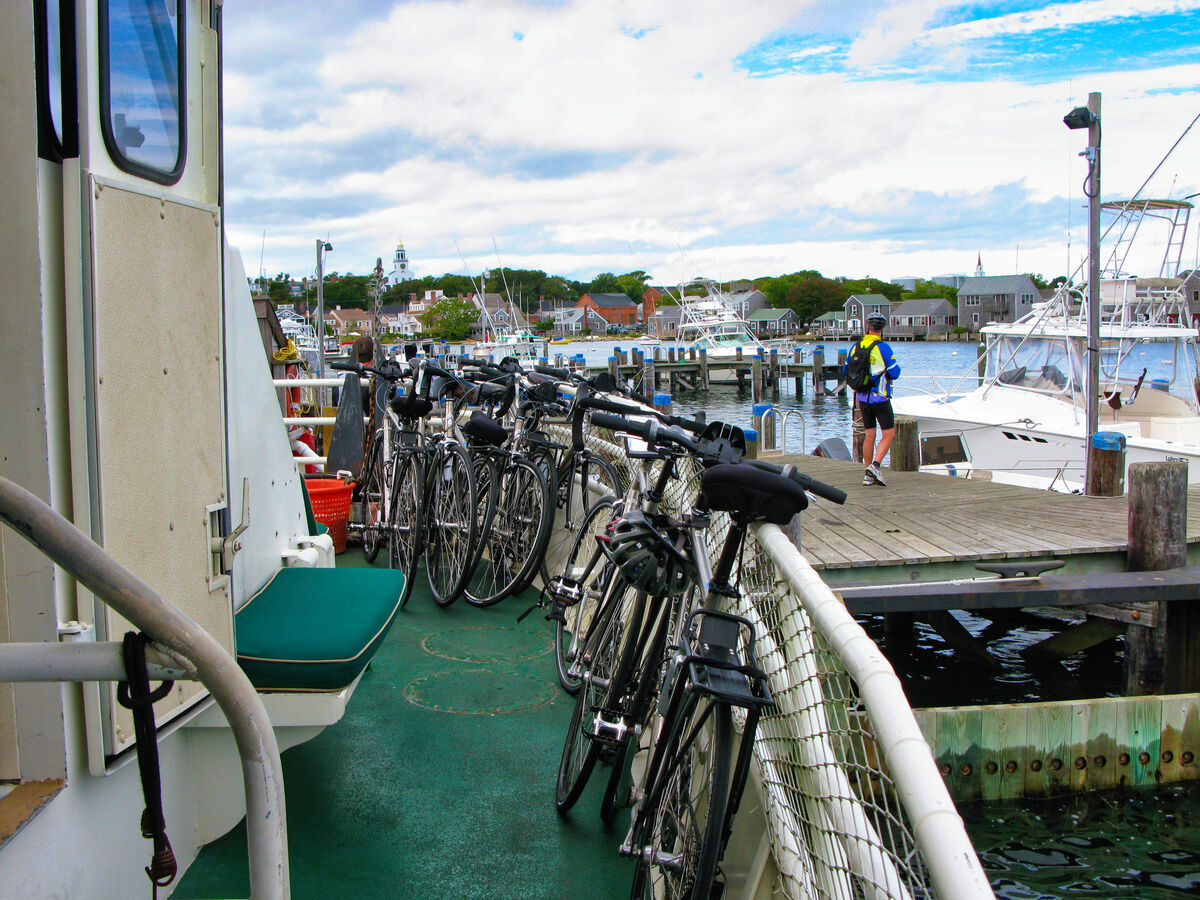 Nantucket 2008: Backroads Bicycle Trip Part 17 - Harbor Scenes and More ...
