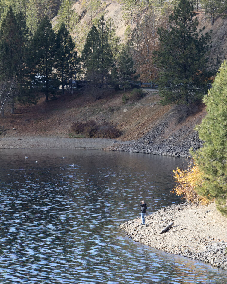 Higgins Point is where people go to shoot eagles: But since there are a ...