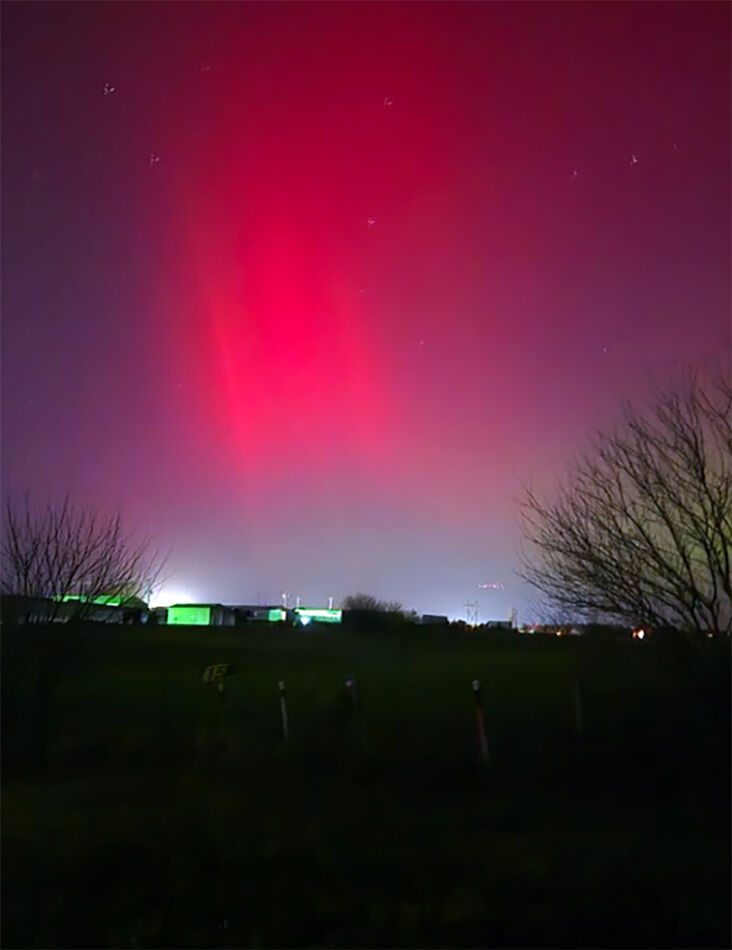 Aurora Borealis photos taken in Missouri: These photos of the Aurora ...