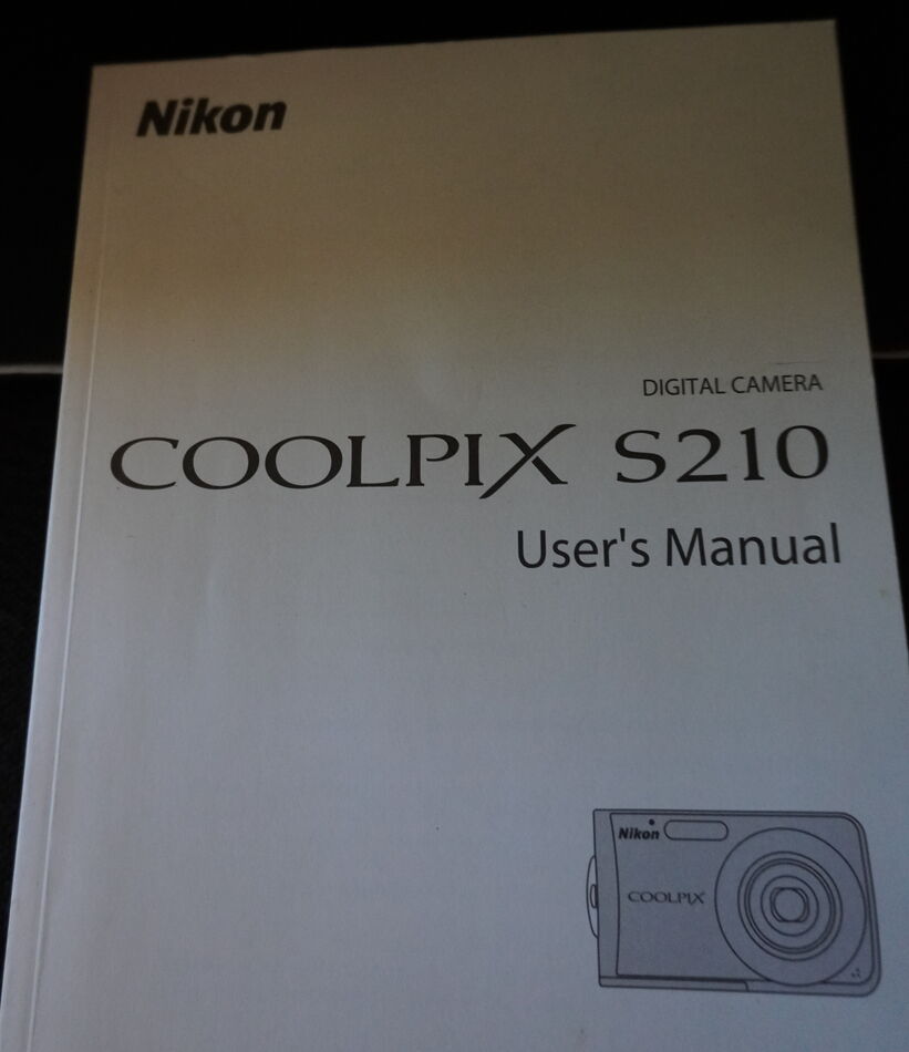 Vintage Nikon Coolpix S210 / 8MP Digital Camera / 3x Optical Zoom ...