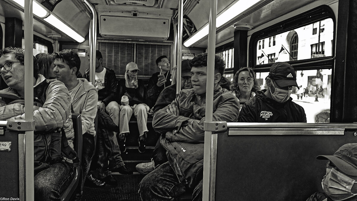 Crowded? From the Bus Ride series. I’m still taking the bus to the ...