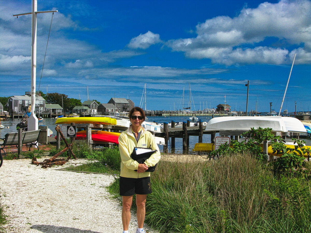 Nantucket 2008: Backroads Bicycle Trip Part 15 - Harbor Scenes With ...