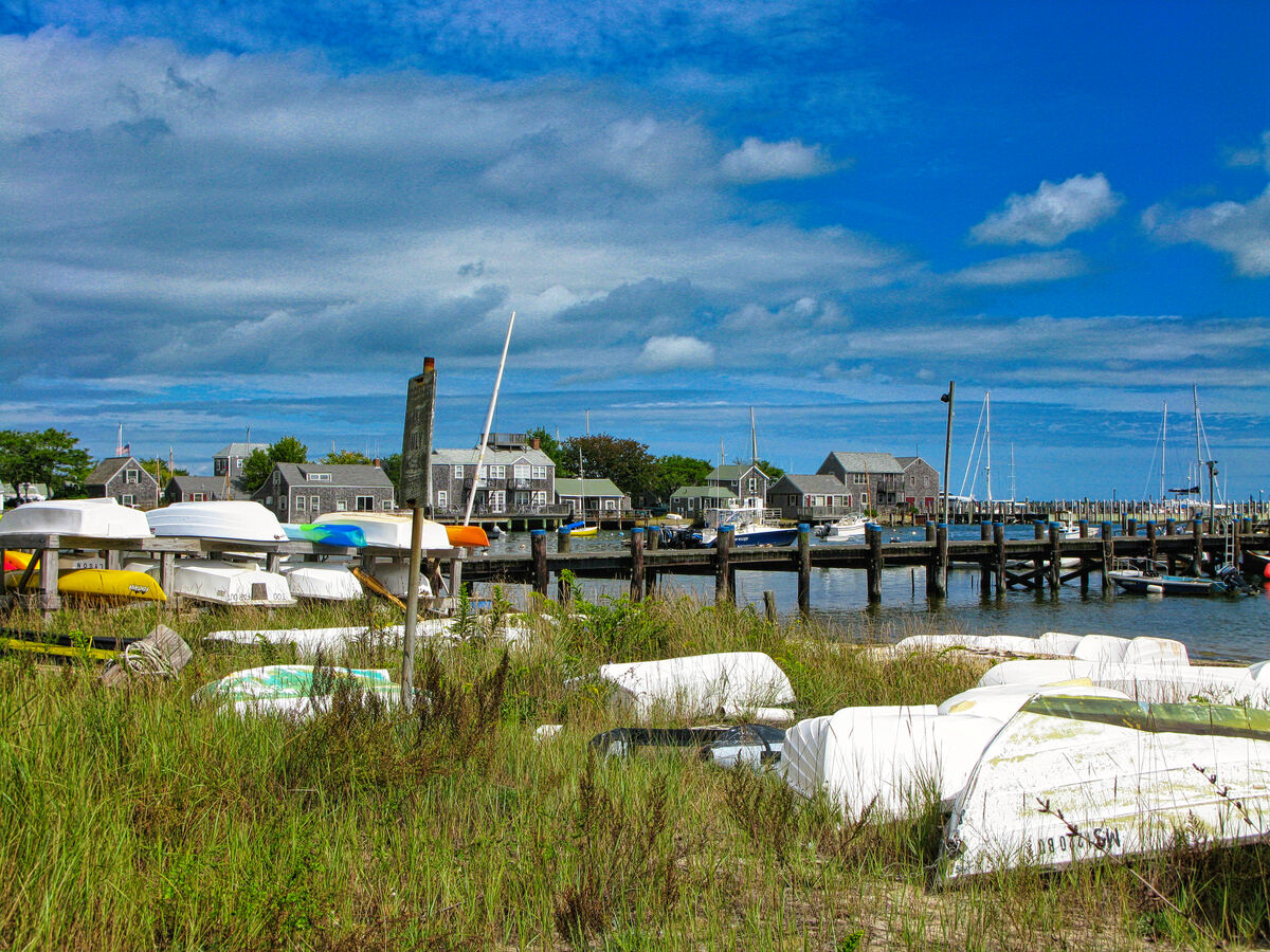 Nantucket 2008: Backroads Bicycle Trip Part 15 - Harbor Scenes With ...