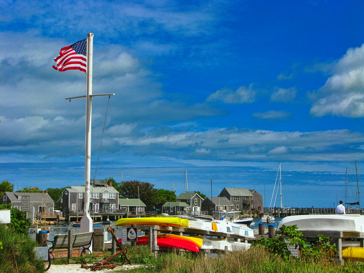 Nantucket 2008: Backroads Bicycle Trip Part 15 - Harbor Scenes With ...