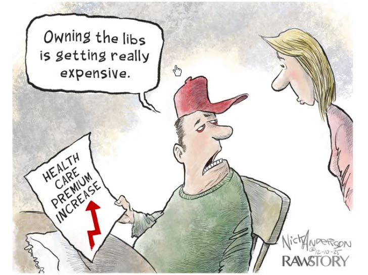 Owning the Libs .. And healthcare isn't the half of it ...
