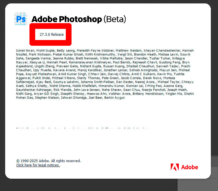 Photoshop's latest version (27): Is anyone experiencing glitches with ...