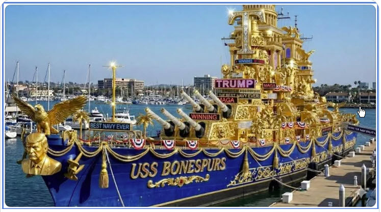 Updated design drawing of the new battleships: ALL ABOARD