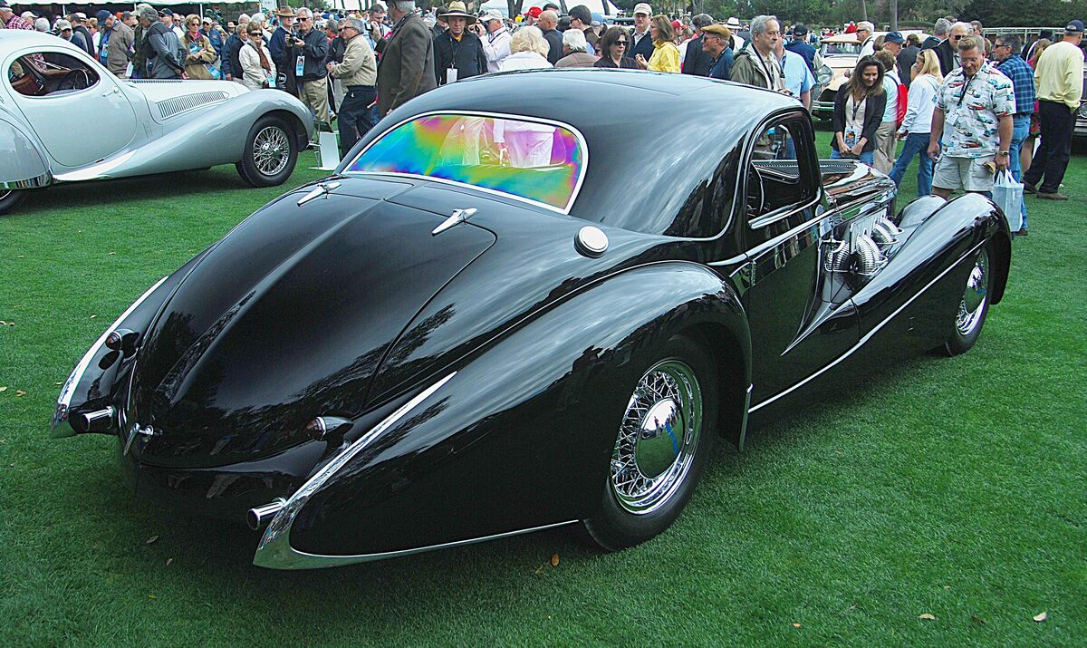 Motoring Elegance Series # 7 1937 Delage D8 120SS Aerodynamic Coupe ...