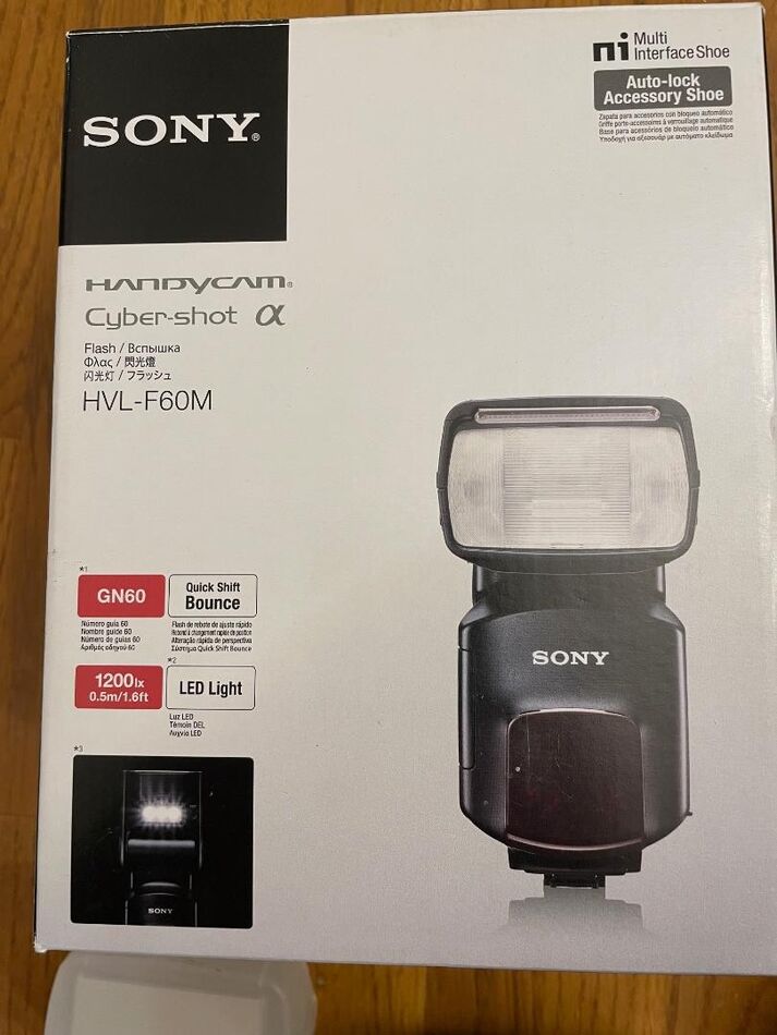 Sony Speed Lights for sale: I experimented with Sony a couple of years ...