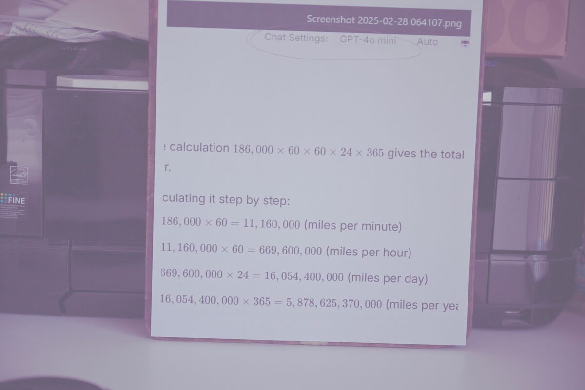 Chat GPT Math Mistake? Would somone please check this math problem. I ...