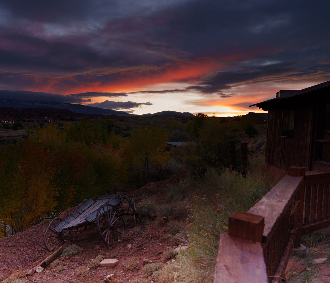 Lighting up Torrey: After visiting Capitol Reef N.P., we spent the ...
