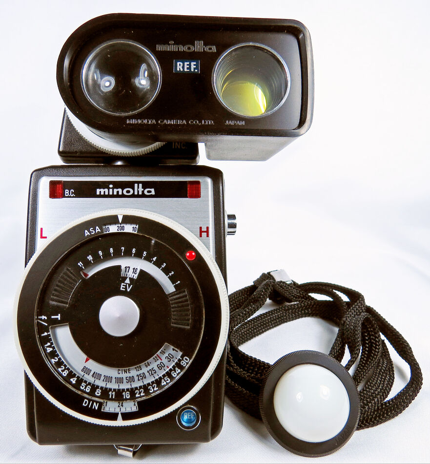 Minolta Auto Meter Professional Sold: Meter is in excellent clean ...