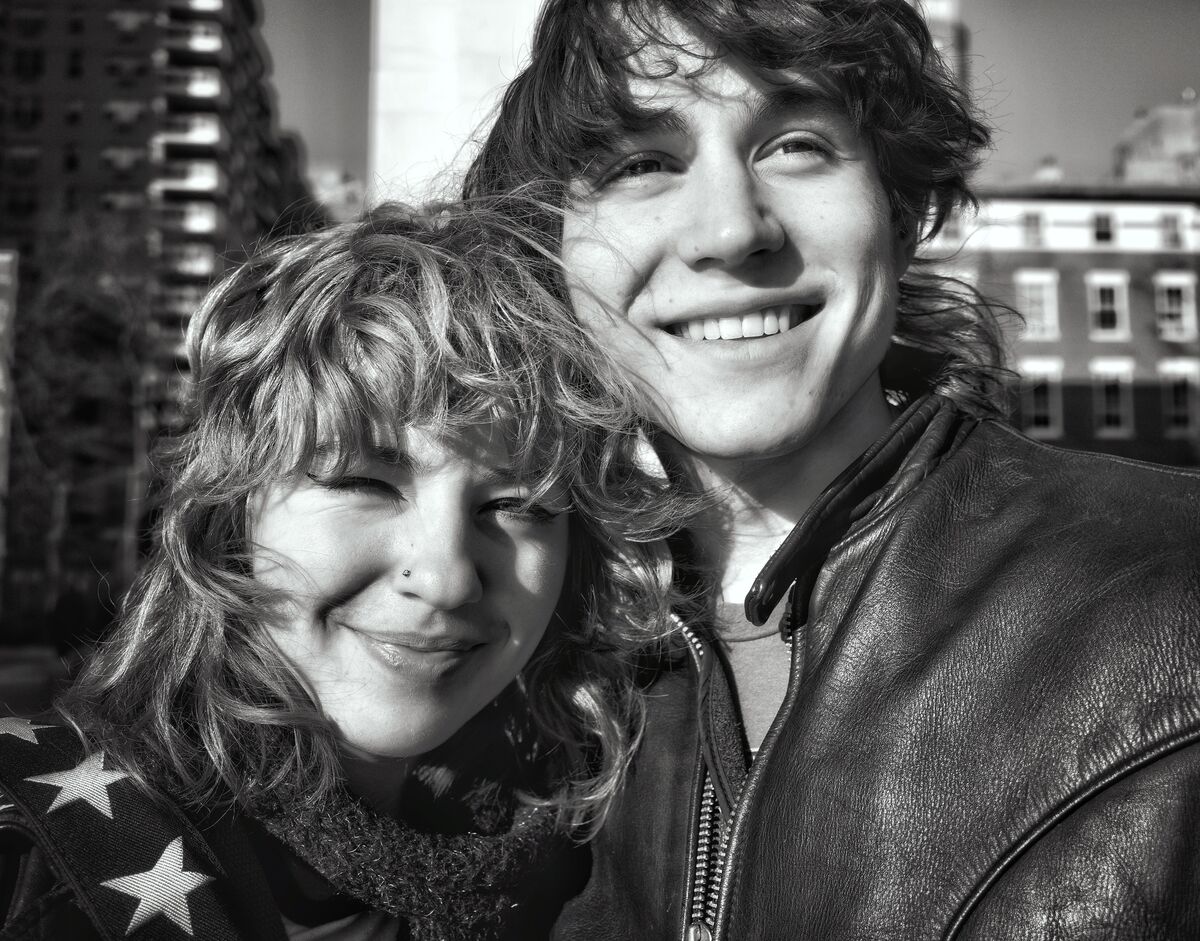 Ruby and her boyfriend: Ruby the Nikon girl poses for a photo with her ...