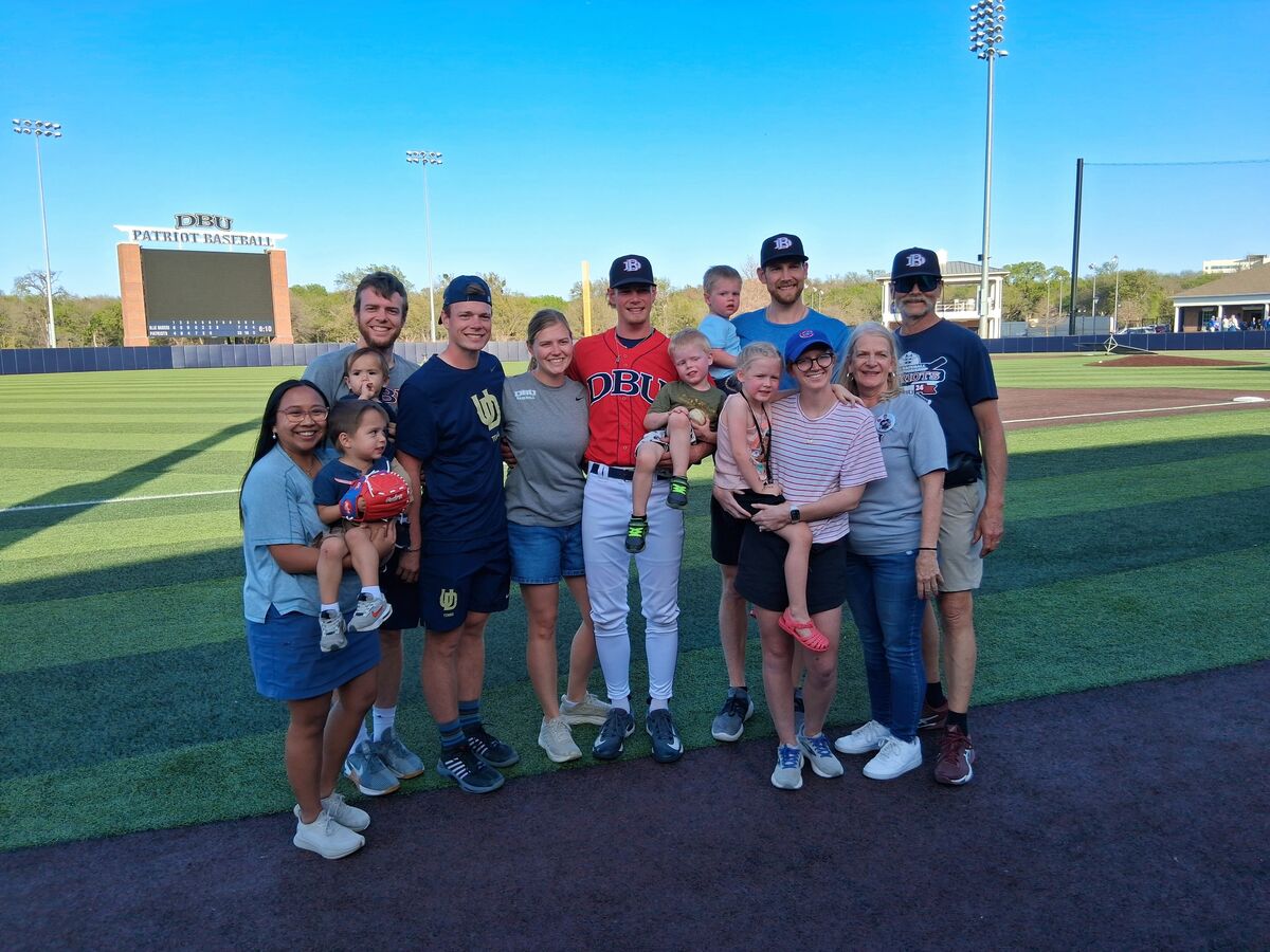 DBU Baseball - A record 25 runs in one game, in 7 innings: Our nephew ...