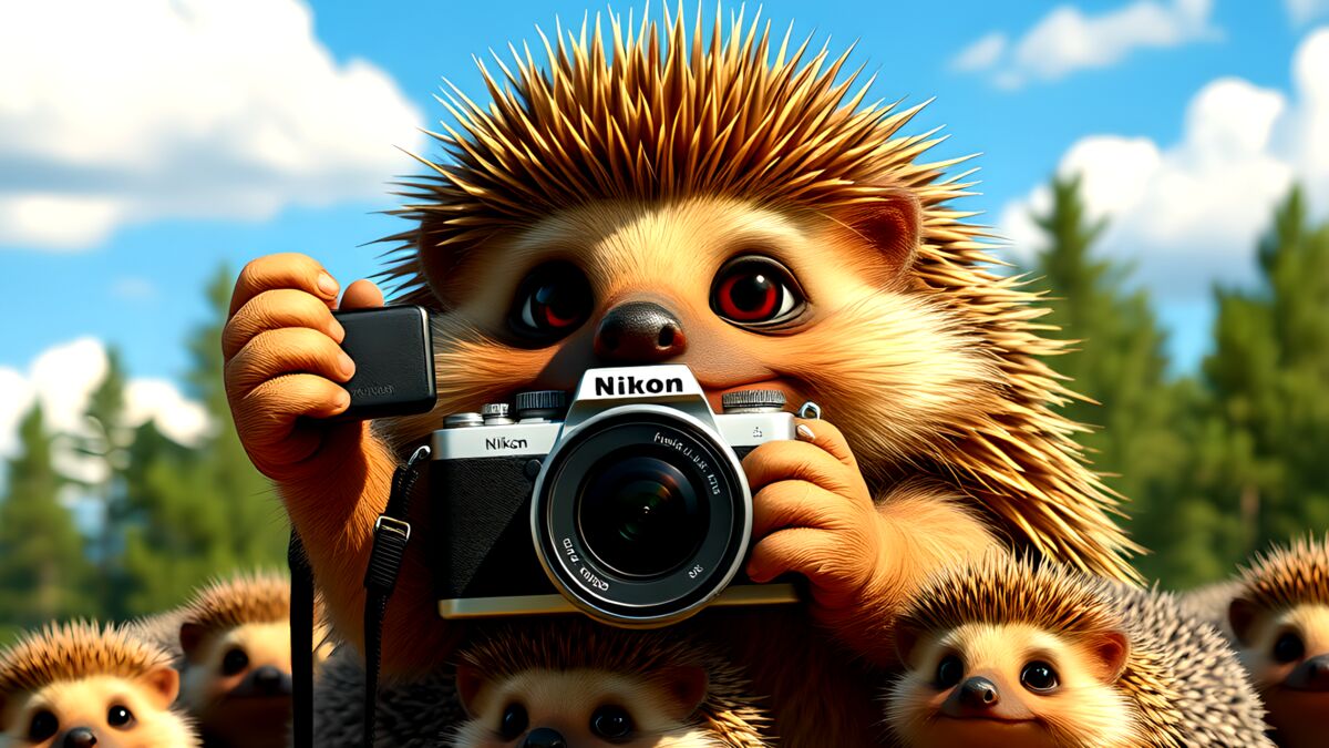 Uglyhedgehogs & Nikon: Created with Artspace.AI using the prompt: "An ...