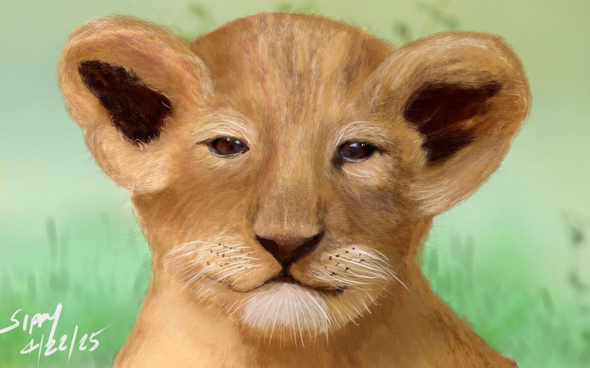 Imaginary Safari - Lion Cub: My imaginary safari continues as my mind ...