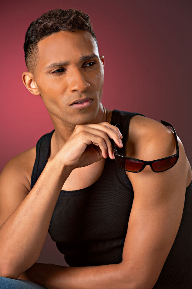 Jt: The talent is JT Scott a local actor and model. The main light was ...