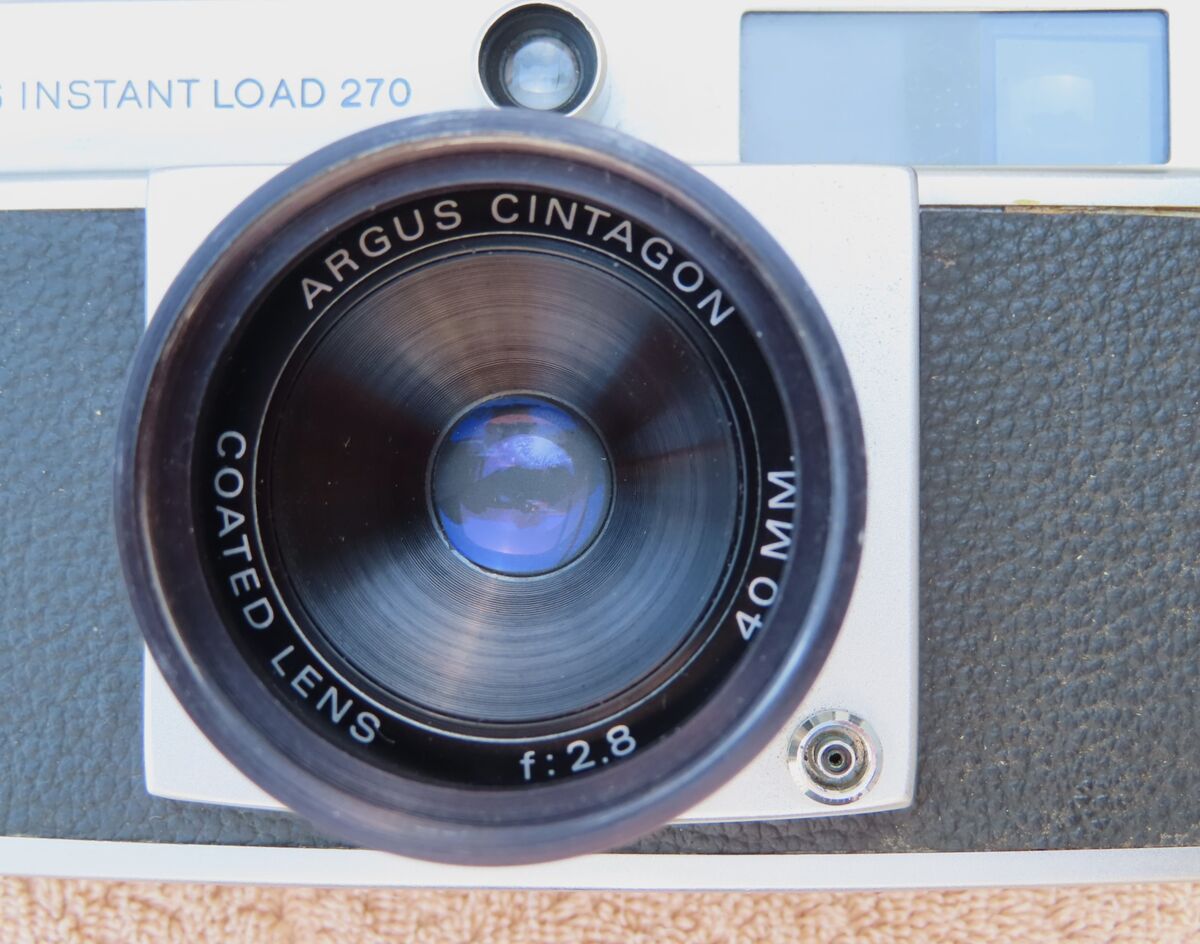 Argus Instant Load 270 film camera - vintage 1970's $35 inc. shipping ...