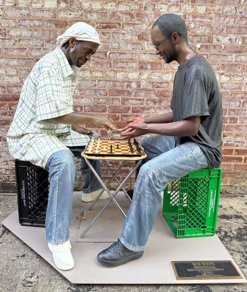 Small Georgia Town Pays To Have Realistic Looking Statues Of Ordinary ...