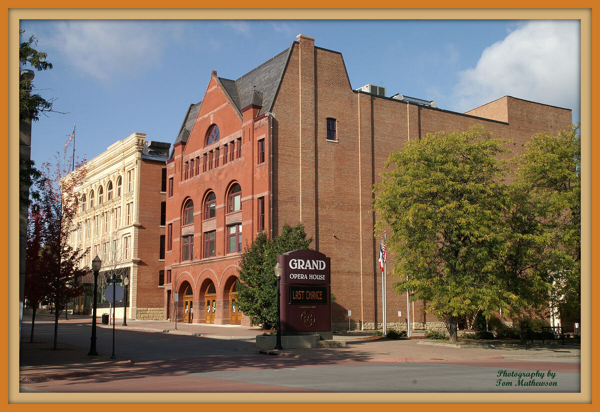 Landmarks: First is the Grand Opera house located in my hometown of ...