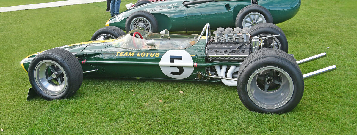 Spectacular 1967 Lotus 49 Formula 1 car: This is the very car that the ...