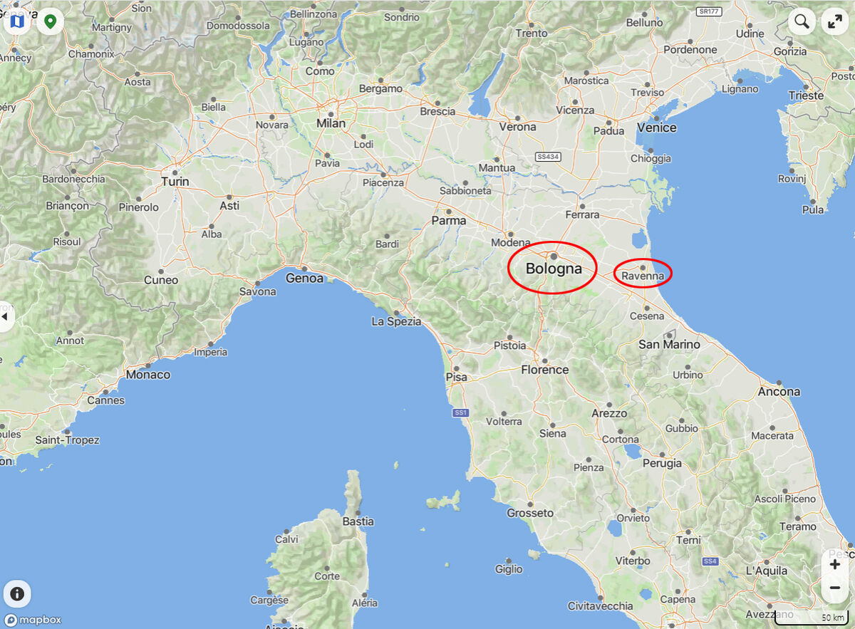 Italy 2005 - A Side Trip To Ravenna: We took a day trip by train to ...