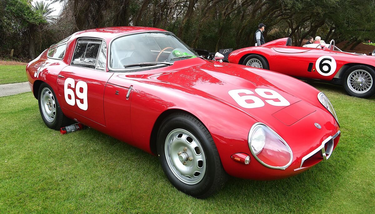 Two Alfa Romeo Race Cars...A World Apart: Car #1 is a 1934 8C 2300 ...