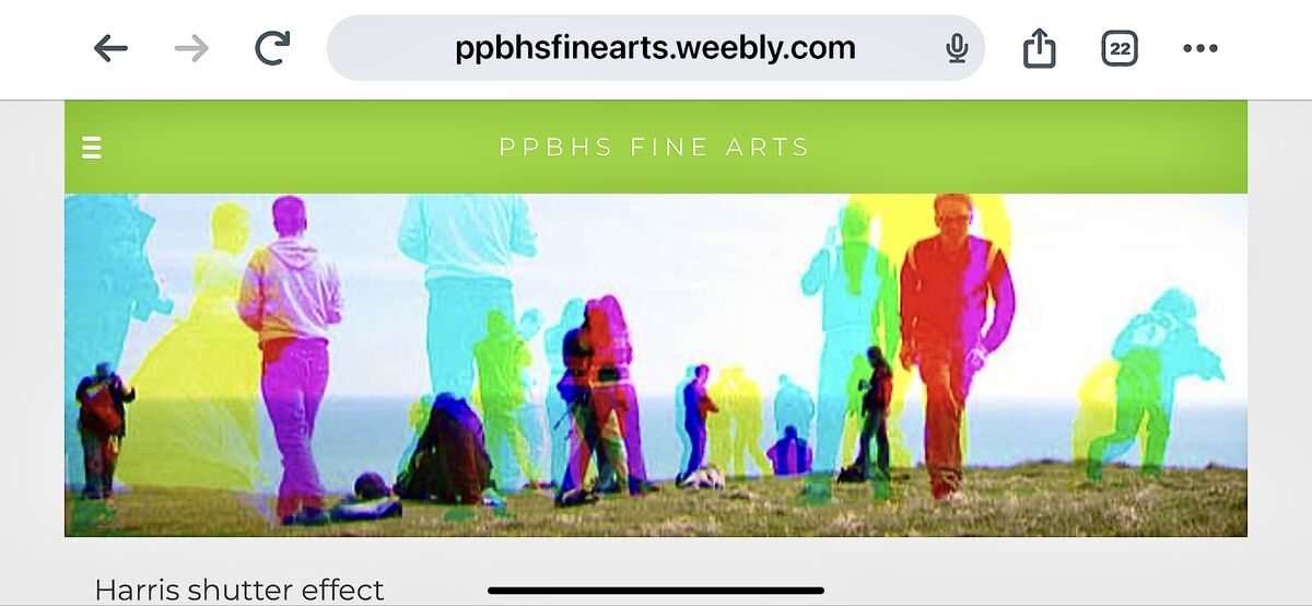 Harris effect: Several years ago I had a way of doing the Harris photo ...