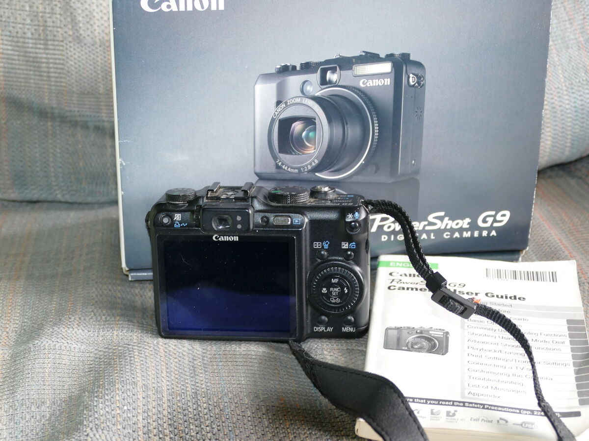 Canon G9 ,,$160,,this is camera # 2: IN box with all it came with plus ...