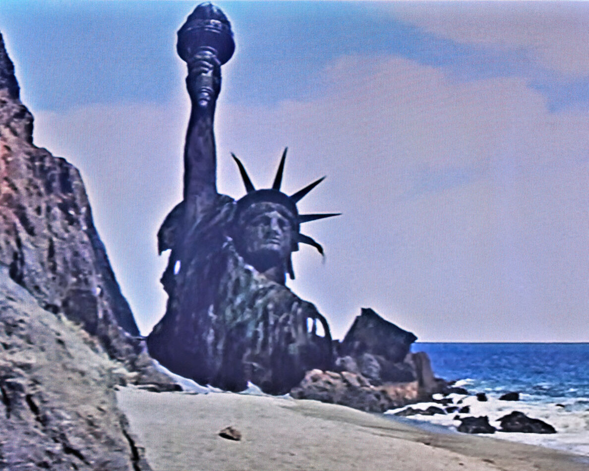 "Lady Liberty", Is No More... Destroyed: The photo below was taken ...