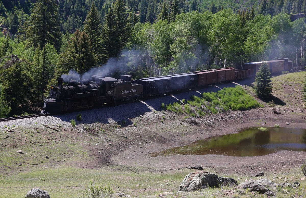 Cumbres & Toltec Scenic Railroad (Part of the Denver & Rio Grande RR ...