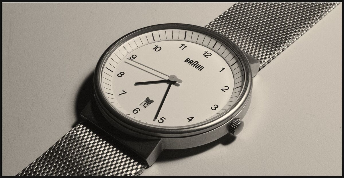 Teutonic Goodness: My budget quartz movement Braun Watch. I'm pretty ...