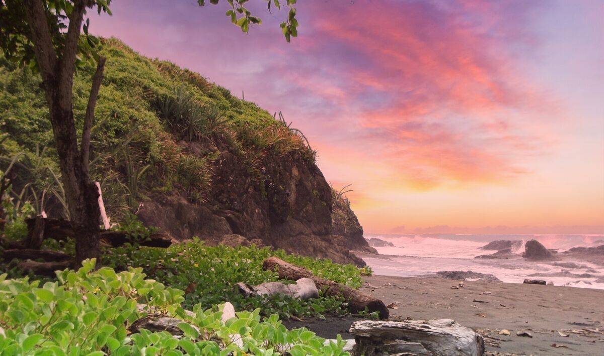 Sunset: In Costa Rico...