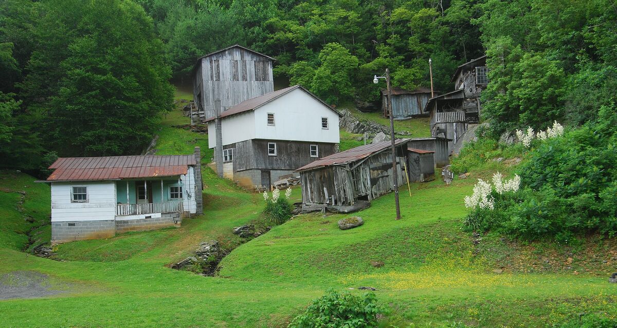 A pictorial definition of living " back in a holler": I first shot this ...