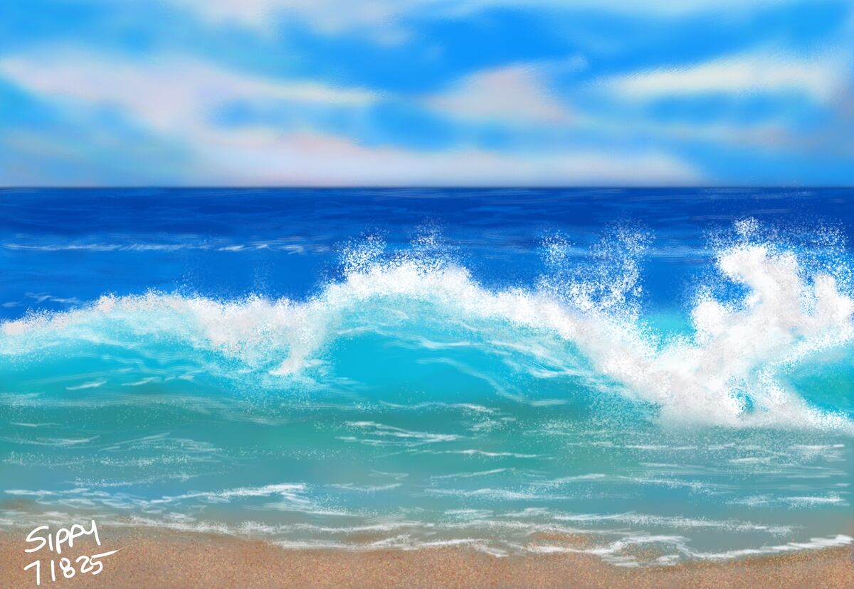 Seascape Beach - Another Practice Session: I learn to do something in a ...